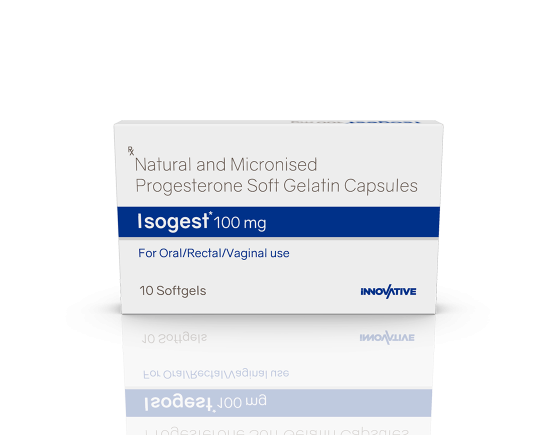 Isogest 100 Softgels Suppliers in India - Innovative Pharma