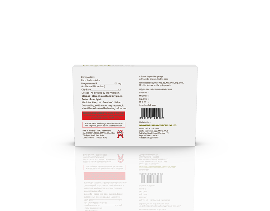 Isogest 100 mg Injection Suppliers in India - Innovative Pharma