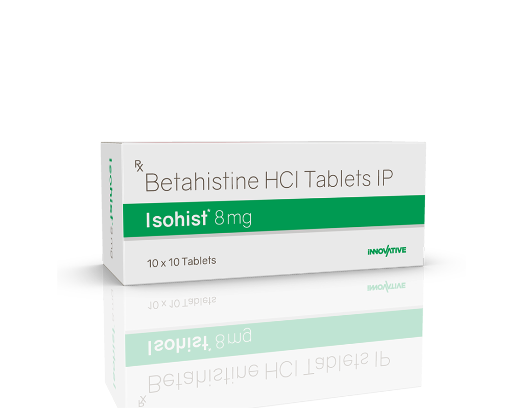 Isohist Tablets | Betahistine | Suppliers in India | Innovative ...