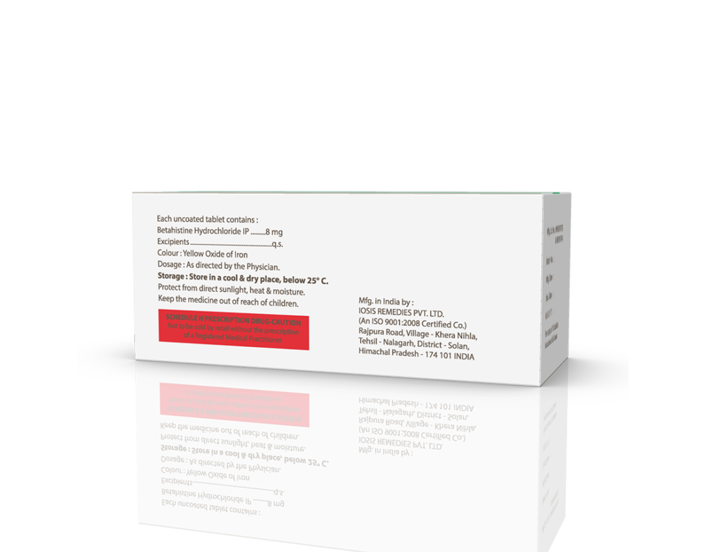 Isohist Tablets | Betahistine | Suppliers in India | Innovative ...
