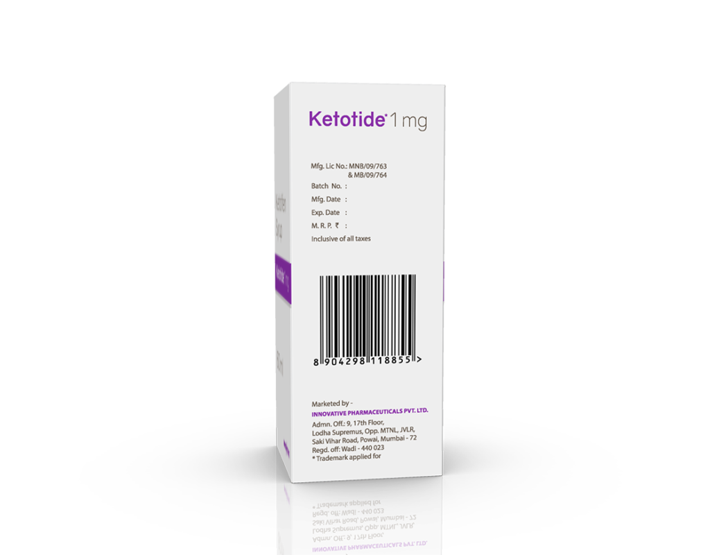 Ketotide Syrup Suppliers in India - Innovative Pharma