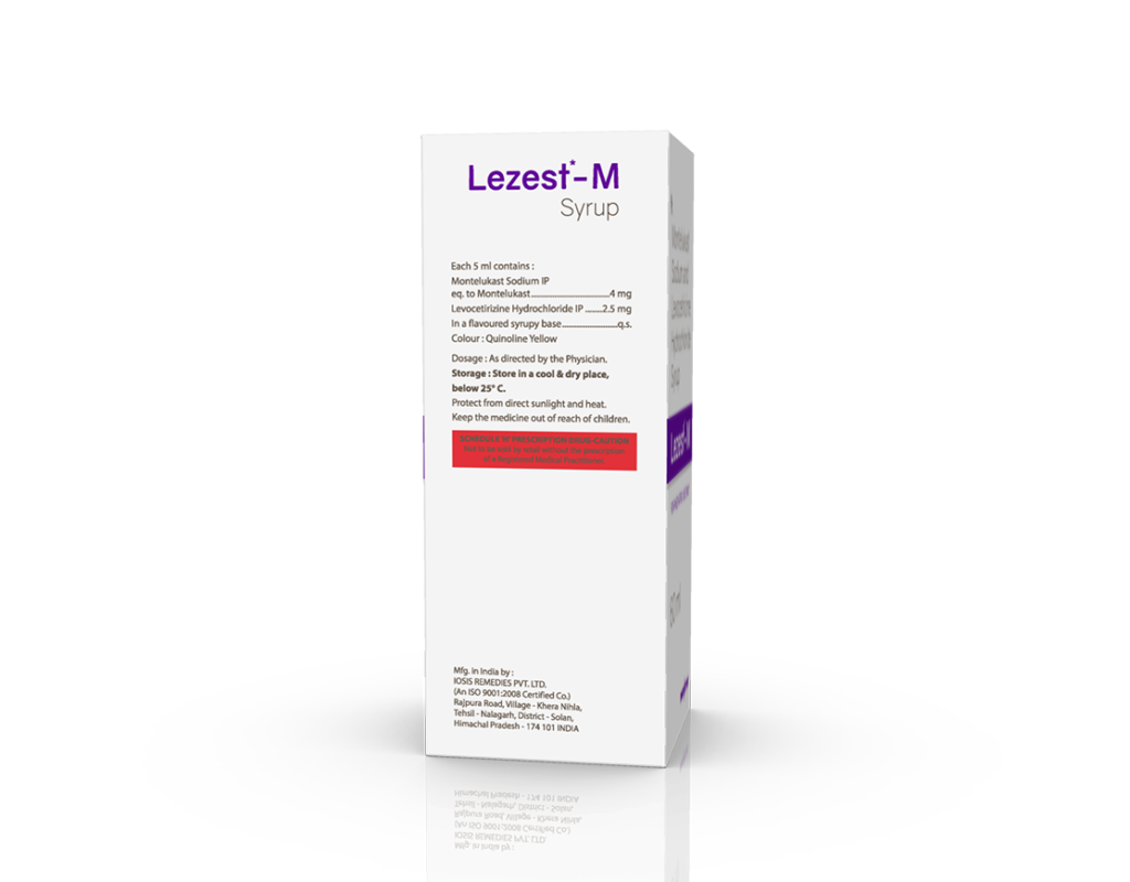Lezest-M Syrup Suppliers in India - Innovative Pharma