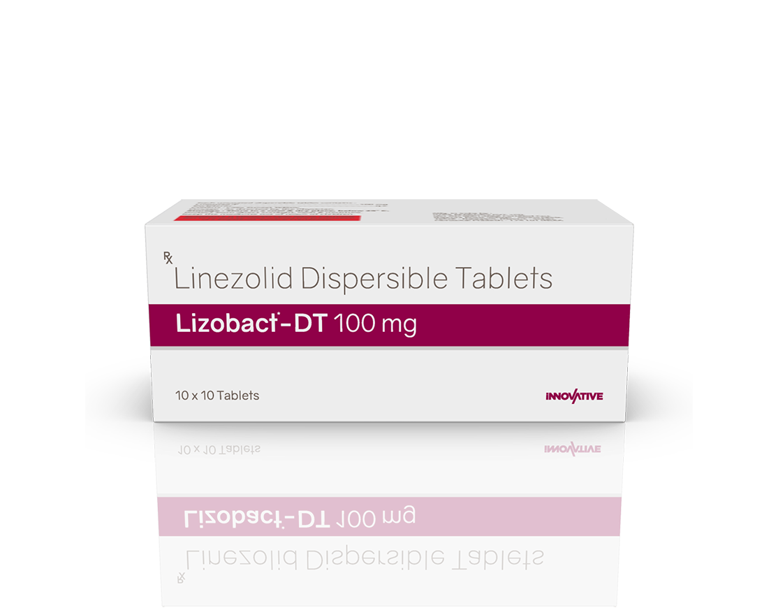 Lizobact 100 mg DT Suppliers in India - Innovative Pharma
