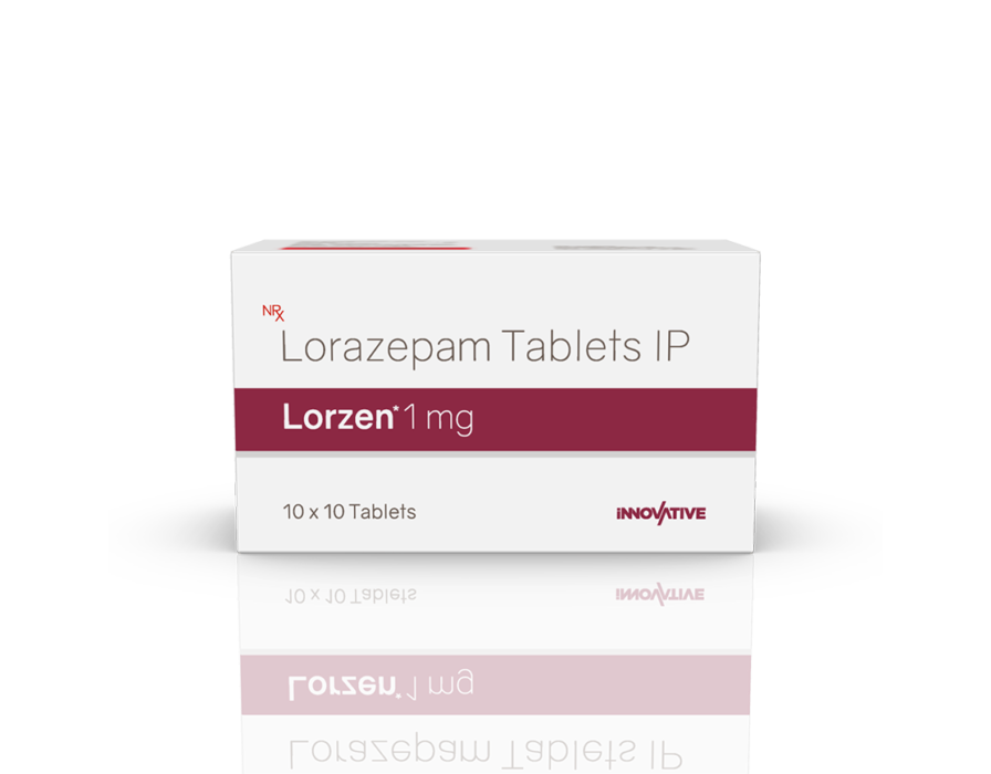 Lorzen 1 mg Tablets Suppliers in India - Innovative Pharma