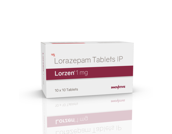 Lorzen 1 mg Tablets Suppliers in India - Innovative Pharma
