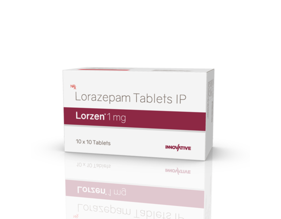 Lorzen 1 mg Tablets Suppliers in India - Innovative Pharma