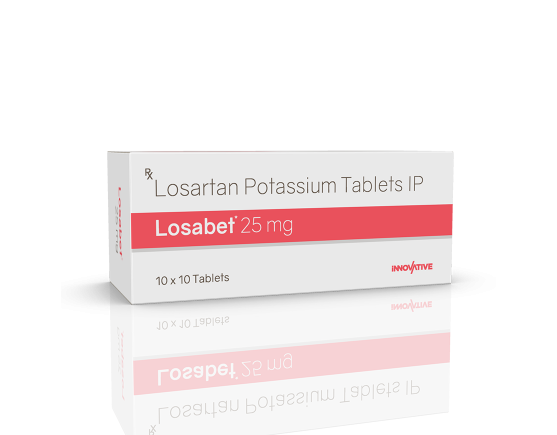 Losabet 25 mg Tablets Supplier in India - Innovative Pharma