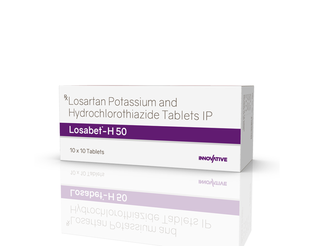 Losabet-H 50 mg Tablets Supplier in India - Innovative Pharma