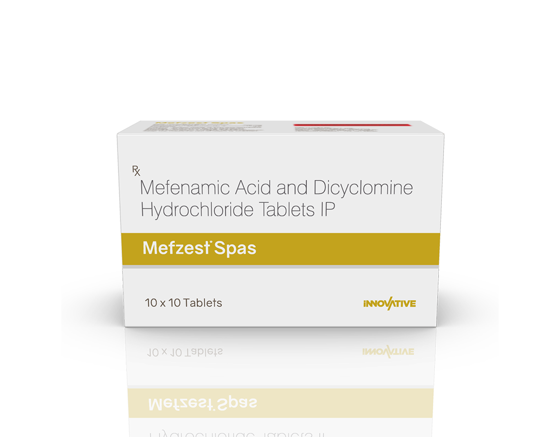 Mefzest Spas 10 Tablets Suppliers in India - Innovative Pharma