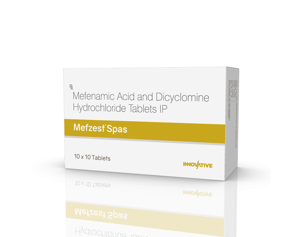 Mefzest Spas 10 Tablets Suppliers in India - Innovative Pharma