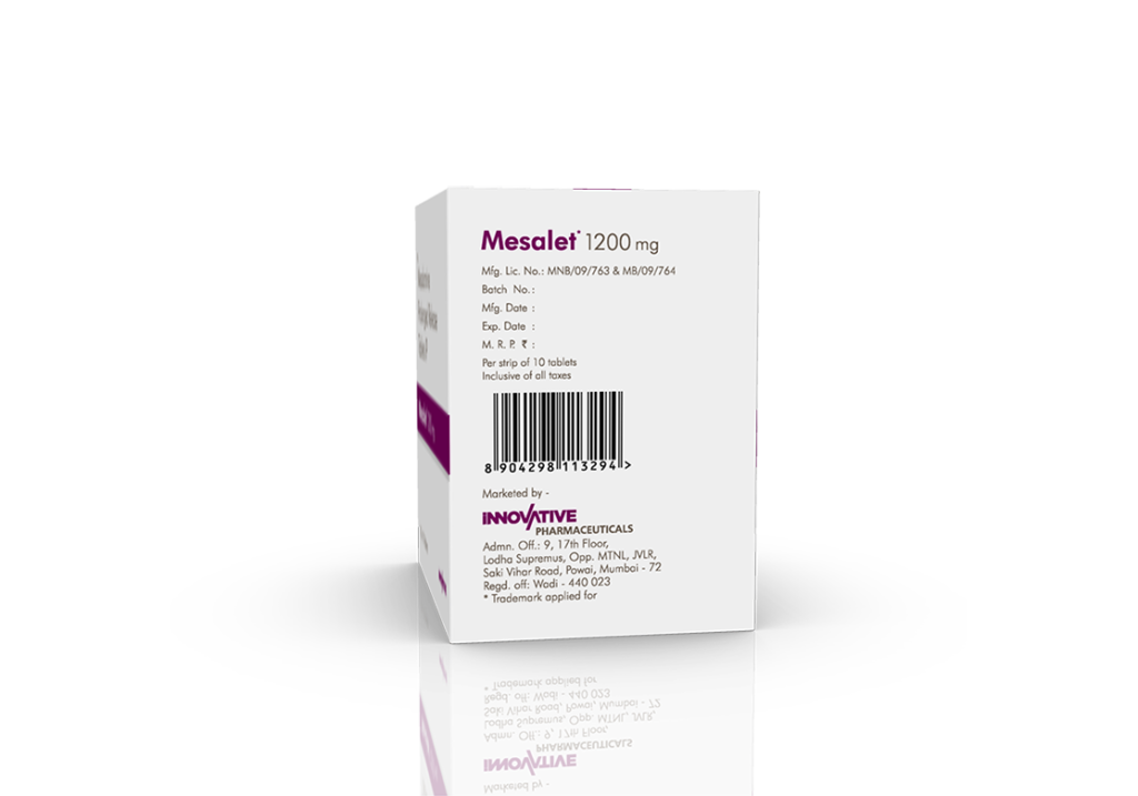Mesalet 1200 mg Tablets Supplier in India - Innovative Pharma