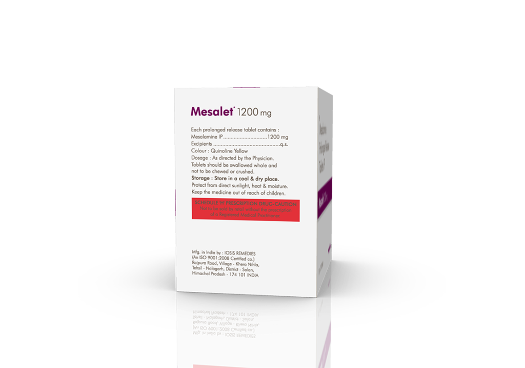 Mesalet 1200 mg Tablets Supplier in India - Innovative Pharma