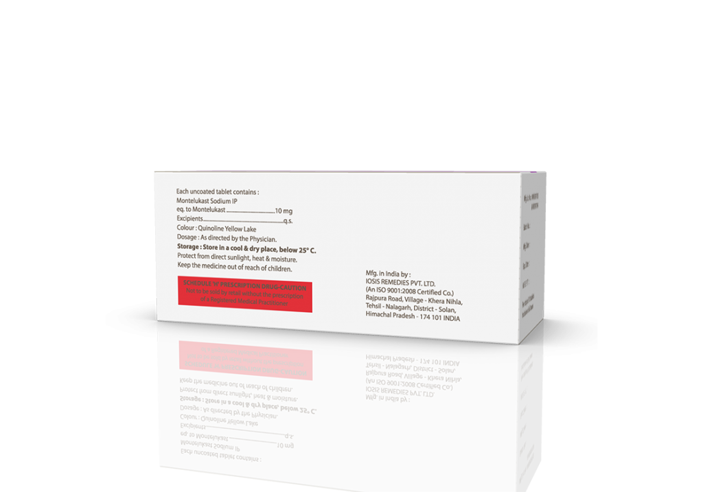 Montecor 10 mg Tablets Suppliers in India - Innovative Pharma