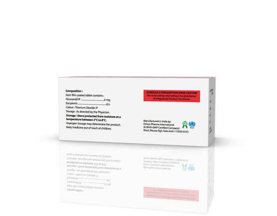Nicorest 5 mg Tablets Suppliers in India - Innovative Pharma