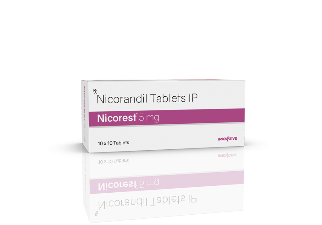 Nicorest 5 mg Tablets Suppliers in India - Innovative Pharma