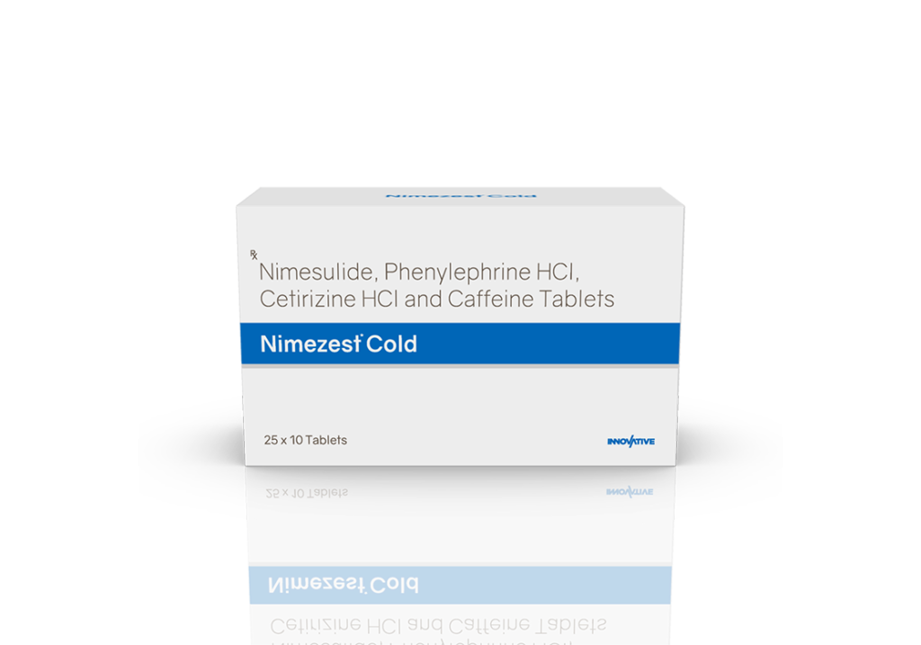 Nimezest Cold Tablets Supplier in India - Innovative Pharma