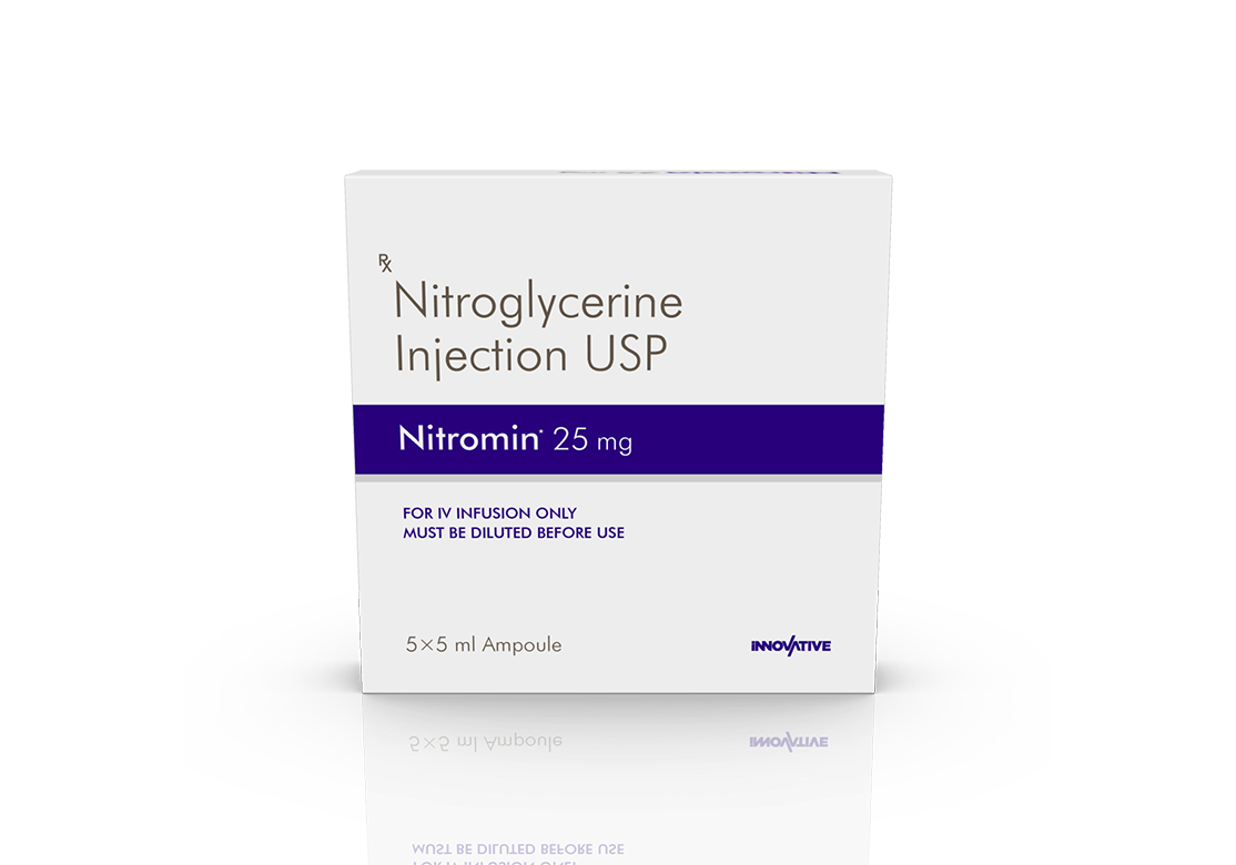 Nitromin 25 mg Injection Supplier in India - Innovative Pharma