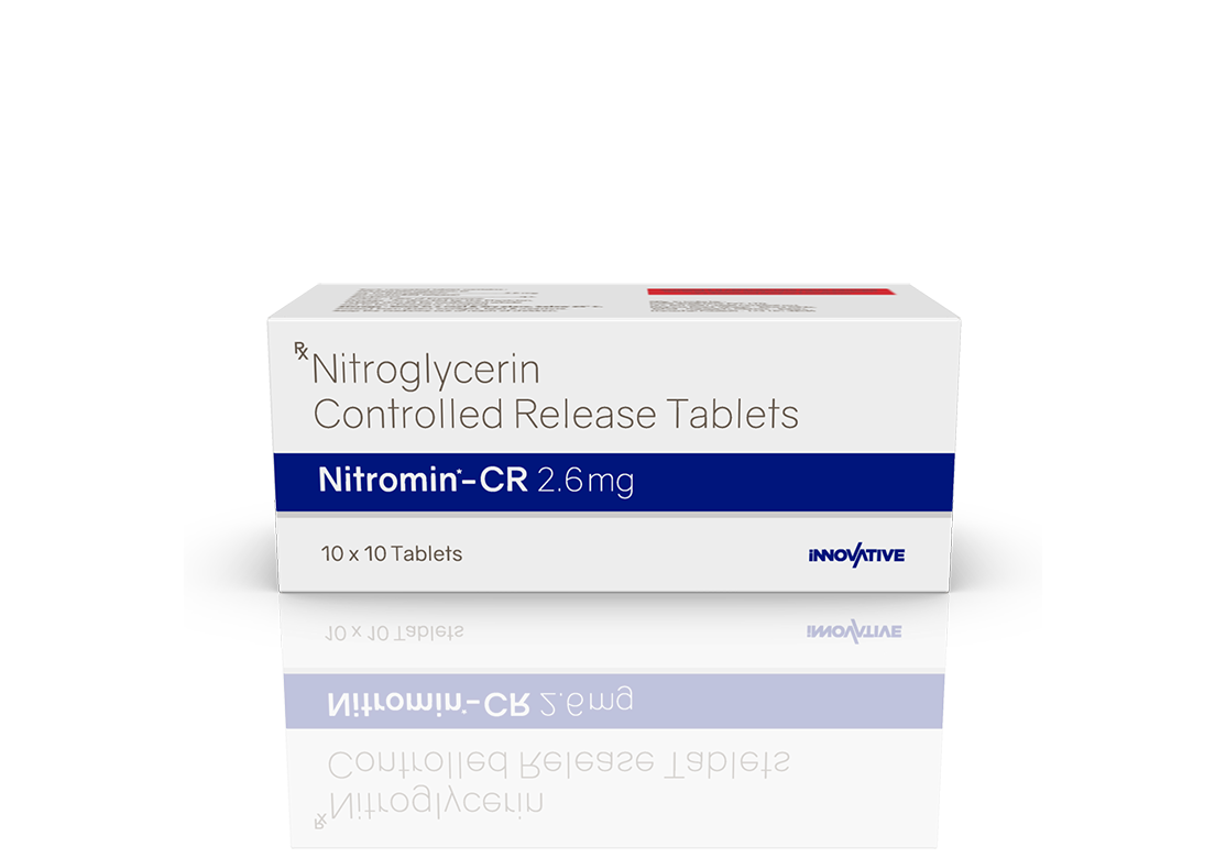 Nitromin-CR 2.6 mg Tablets Suppliers in India - Innovative Pharma