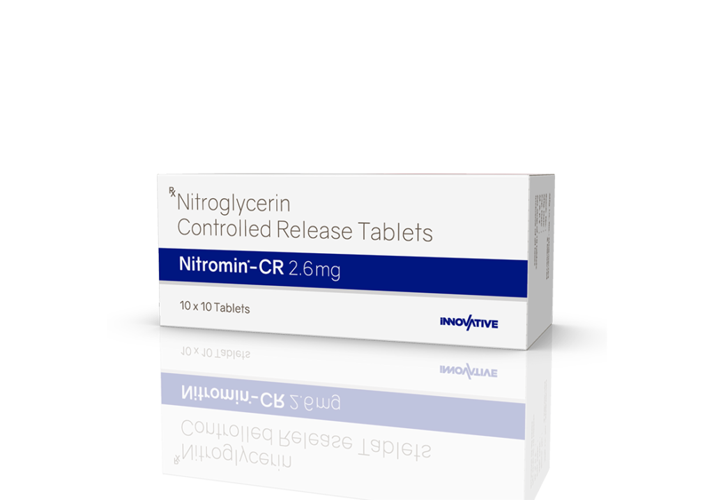 Nitromin-CR 2.6 mg Tablets Suppliers in India - Innovative Pharma