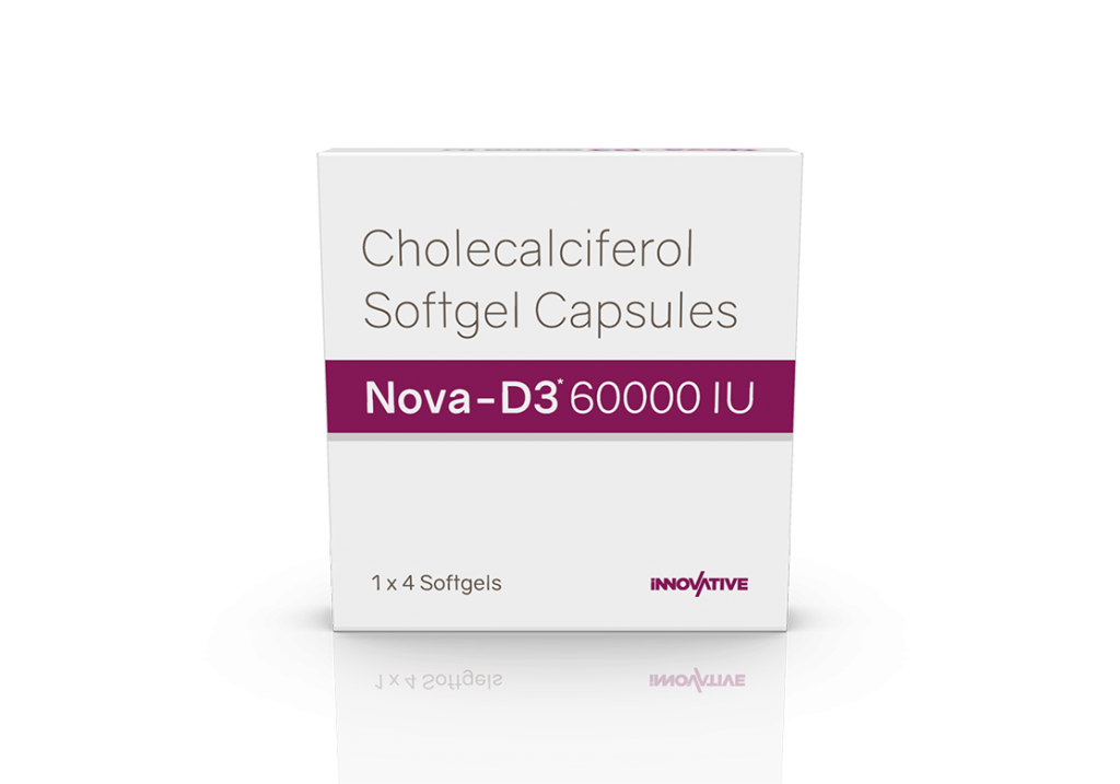 Nova-D3 Softgels Suppliers in India - Innovative Pharma