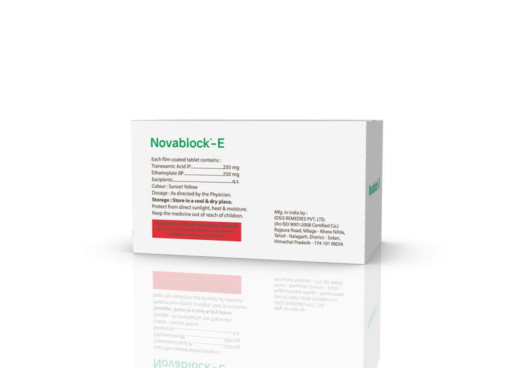 Novablock-E Tablets Suppliers in India - Innovative Pharma