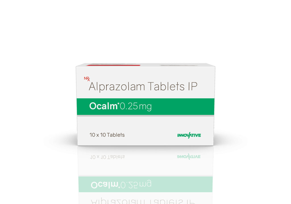 Ocalm 0.25 mg Tablets Suppliers in India - Innovative Pharma