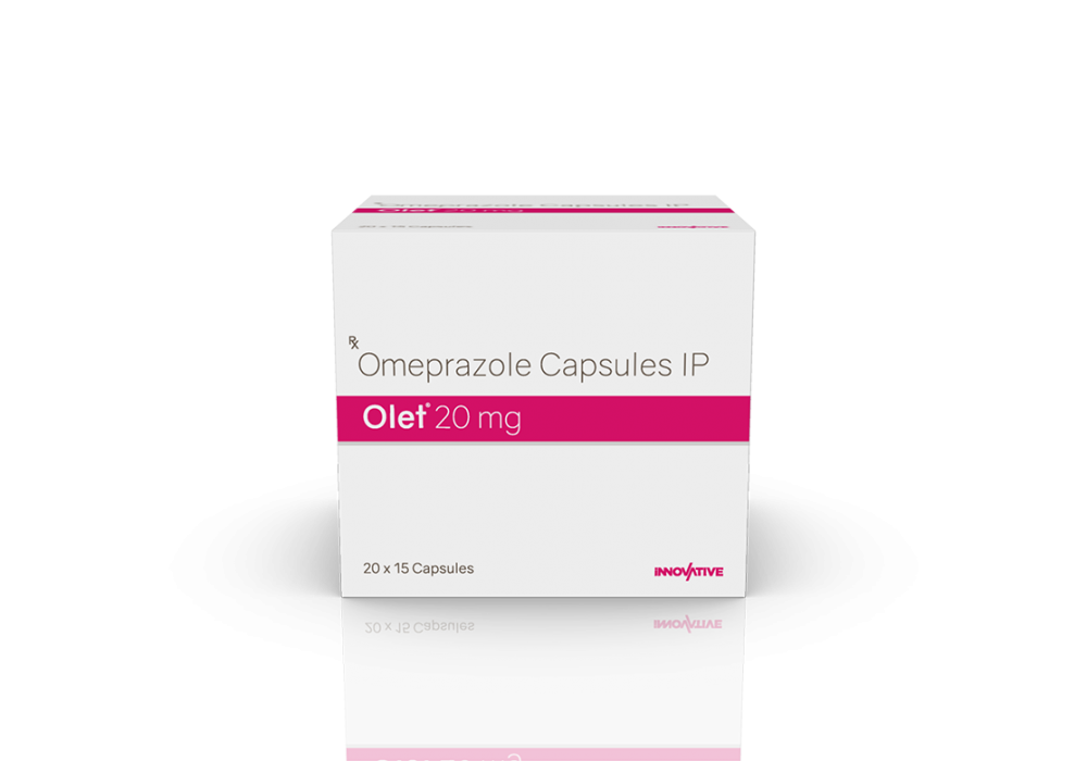 Olet 20 mg Capsules Suppliers in India - Innovative Pharma