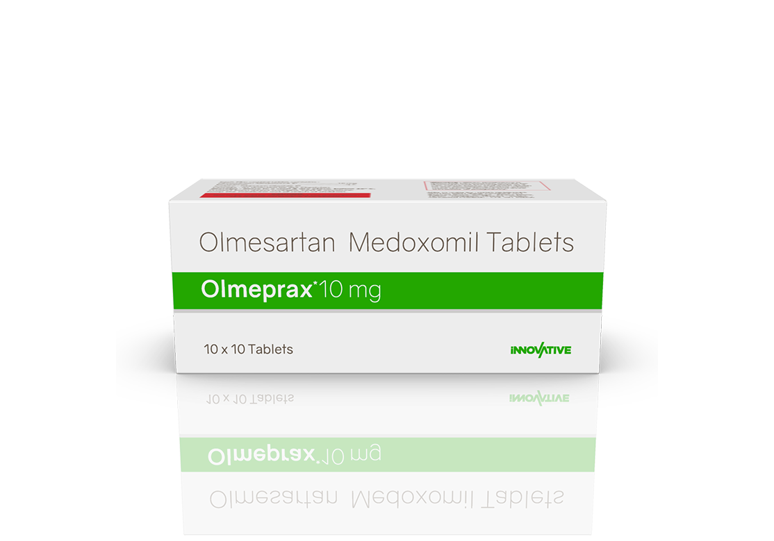 Olmeprax 10 mg Tablets Suppliers in India - Innovative Pharma