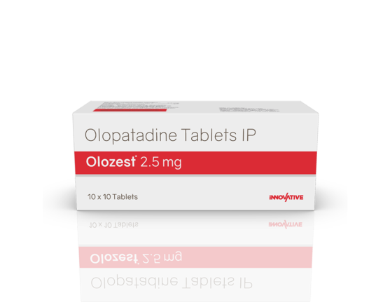 Olozest 2.5 mg Tablets Suppliers in India - Innovative Pharma