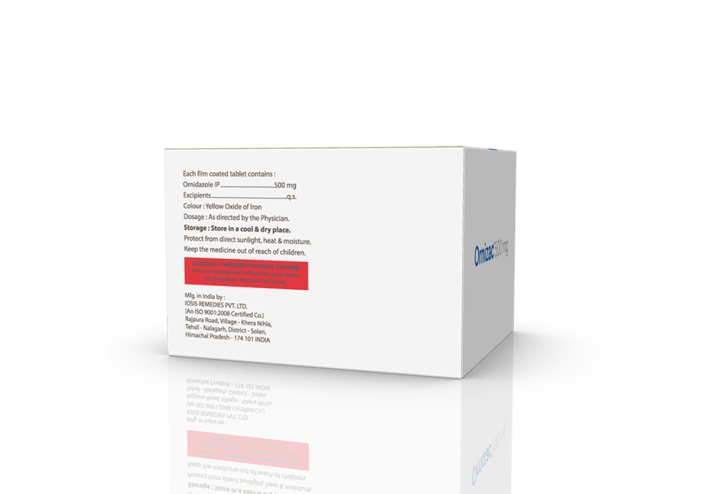 Ornizac 500 mg Tablets Suppliers in India - Innovative Pharma