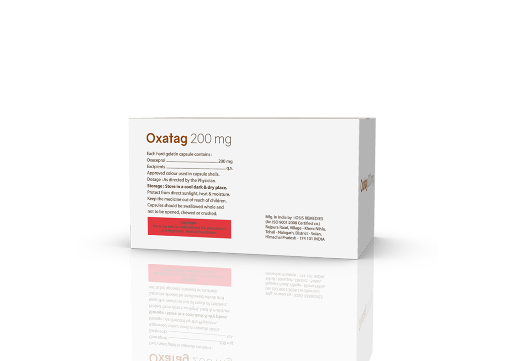 Oxatag 200 mg Capsules Suppliers in India - Innovative Pharma