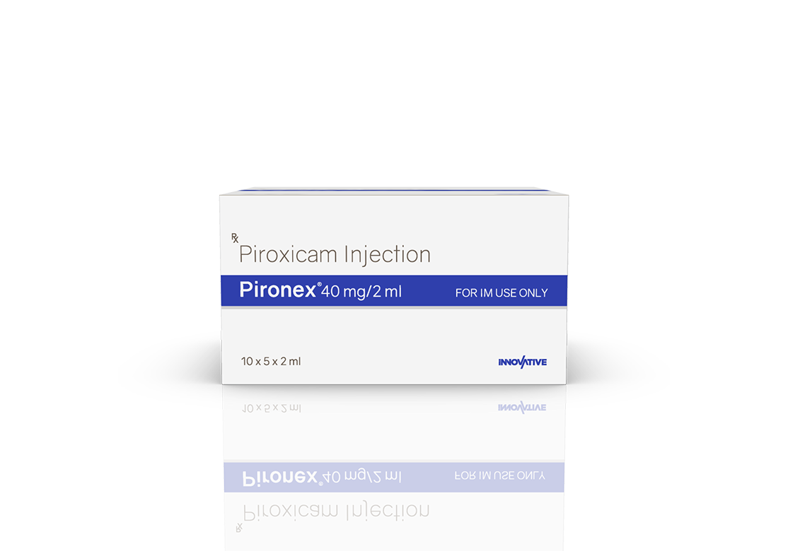 Pironex 40 mg Injection Suppliers in India - Innovative Pharma