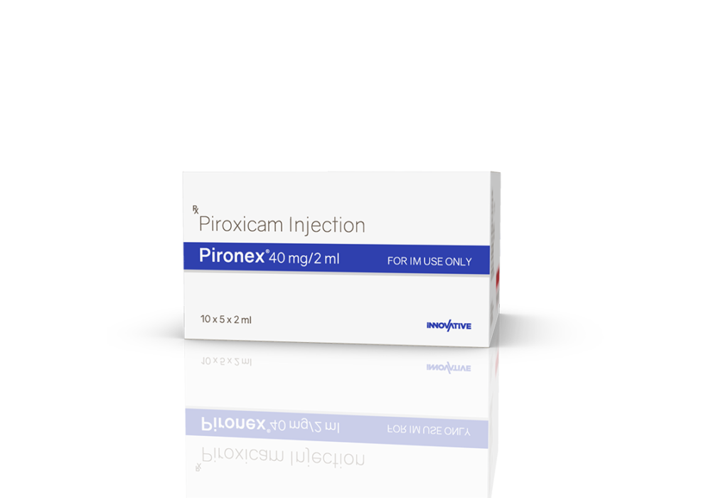 Pironex 40 mg Injection Suppliers in India - Innovative Pharma