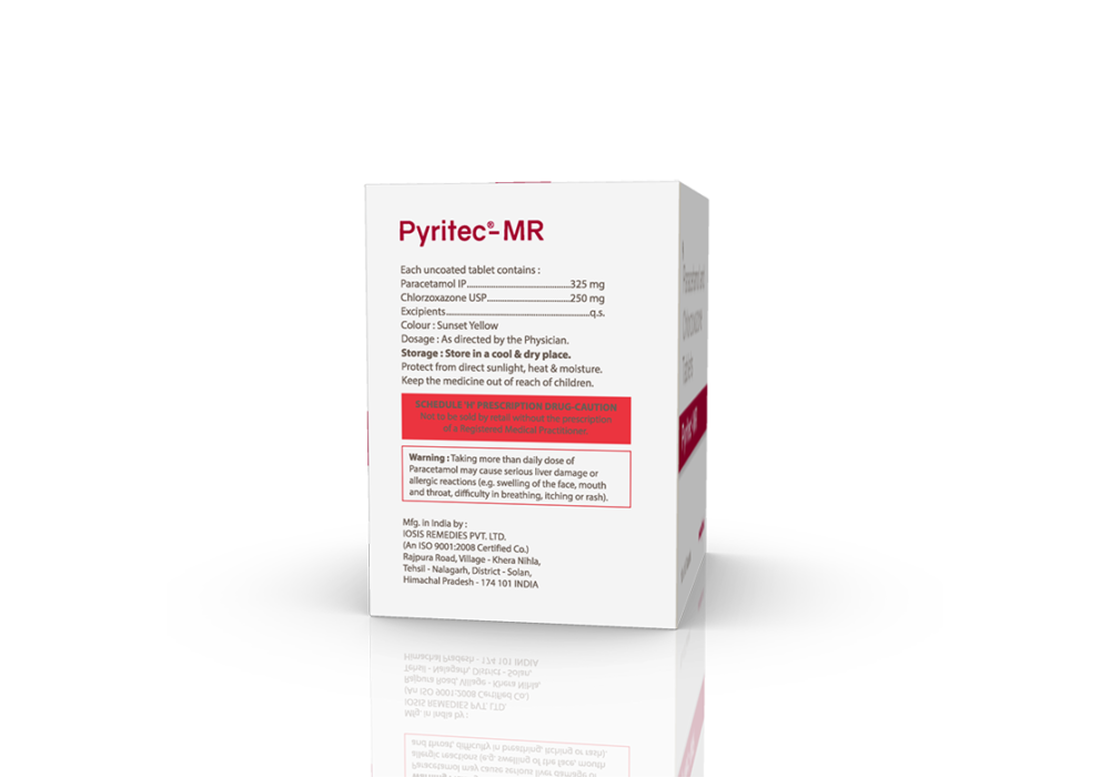 Pyritec-MR 250 mg Tablets Suppliers in India - Innovative Pharma