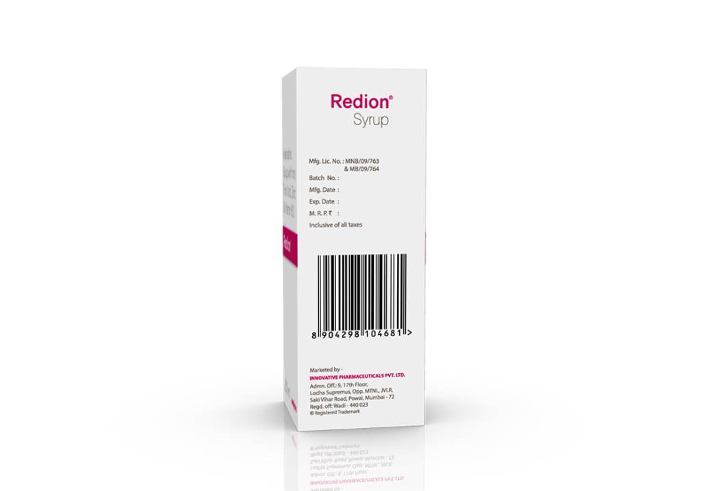 Redion Syrup Suppliers in India - Innovative Pharma