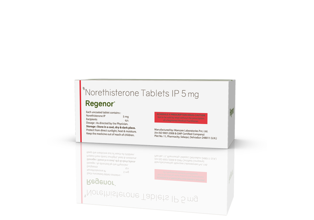 Regenor 5 mg Tablets Suppliers in India - Innovative Pharma
