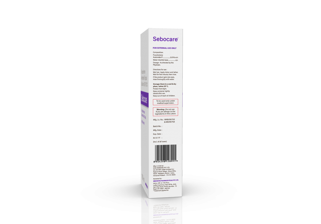 Sebocare Lotion Suppliers in India - Innovative Pharma