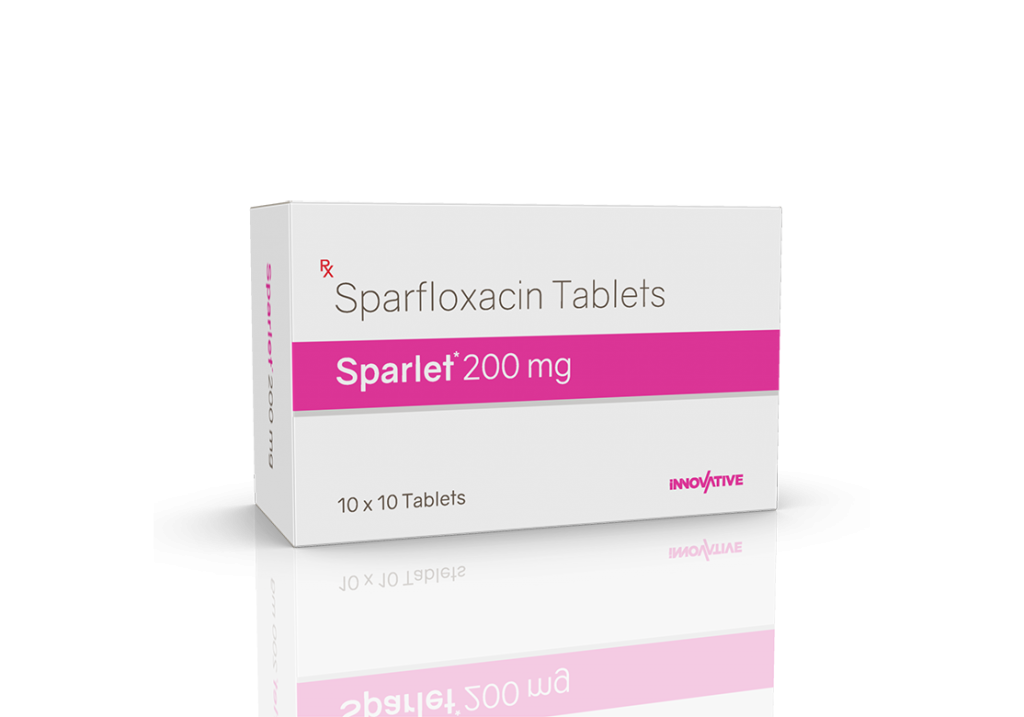 Sparlet Tablets | Sparfloxacin | Suppliers in India | Innovative ...