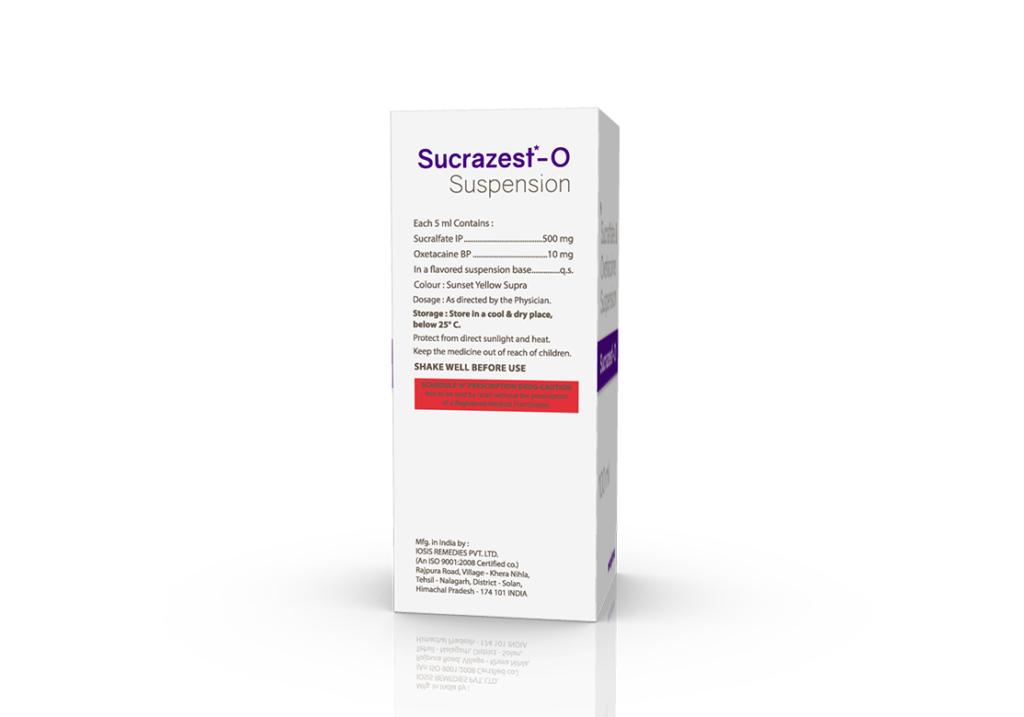 Sucrazest-O Suspension | Suppliers in India | Innovative Pharmaceuticals