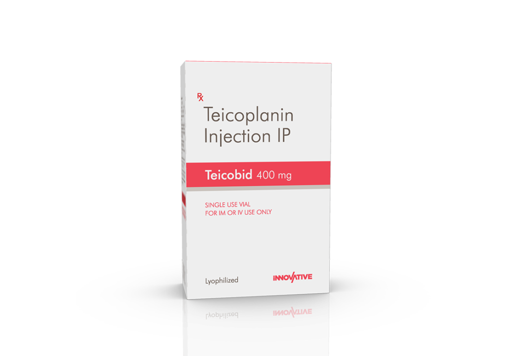 Teicobid 400 mg Injection Supplier | Innovative Pharmaceuticals