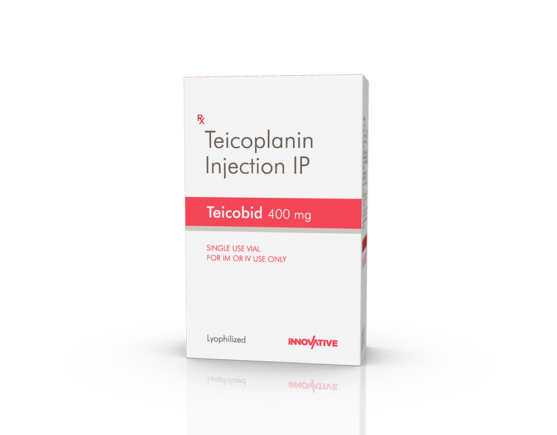 Teicobid 400 mg Injection Supplier | Innovative Pharmaceuticals