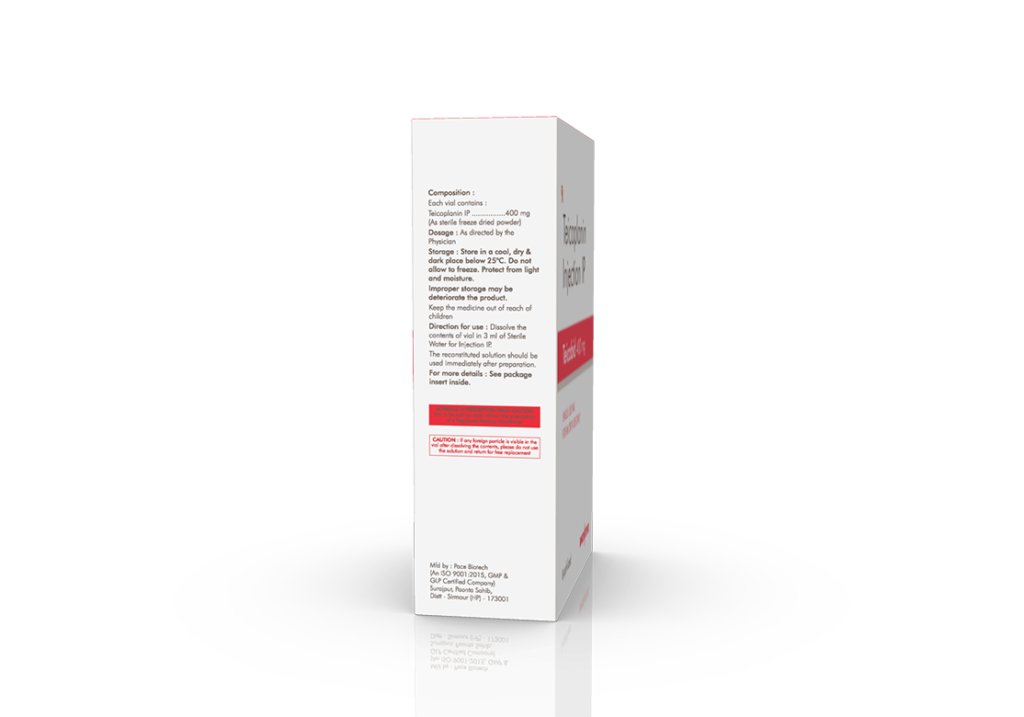 Teicobid Injection | Teicoplanin | Suppliers | Innovative Pharmaceuticals