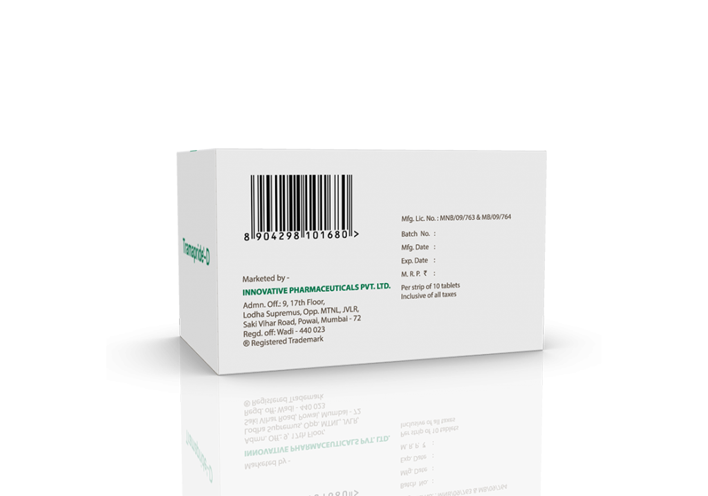Tramapride-D Tablets Supplier in India - Innovative Pharma