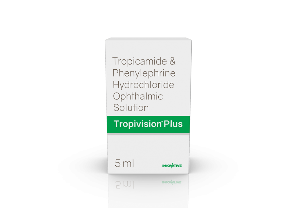 Tropivision Plus Eye Drops Supplier in India - Innovative Pharma