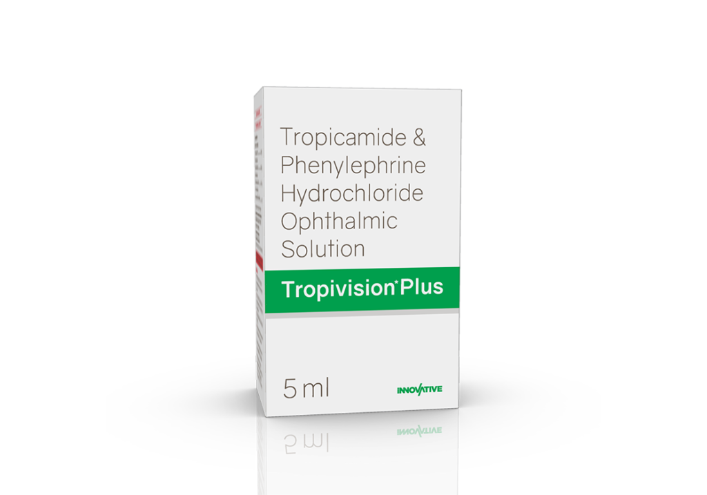 Tropivision Plus Eye Drops Supplier in India - Innovative Pharma