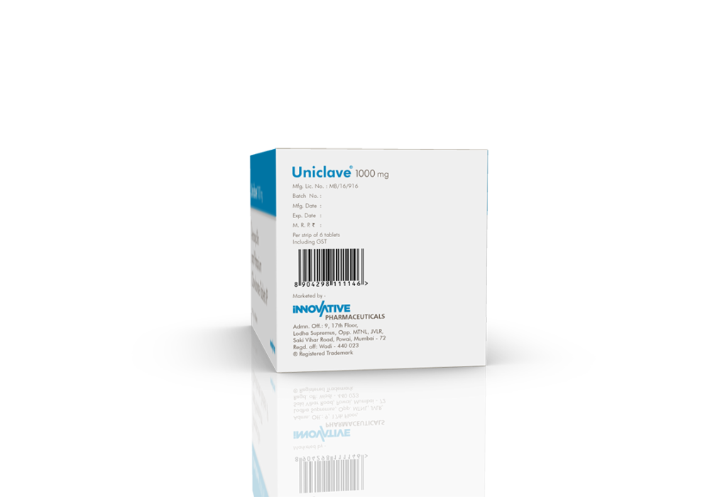 Uniclave Tablets Suppliers in India - Innovative Pharma