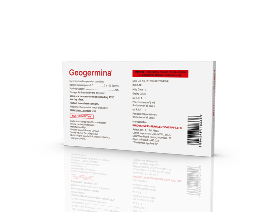 Geogermina Suspension Suppliers in India - Innovative Pharma