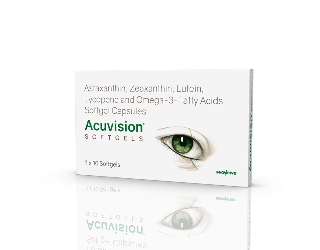 Acuvision Softgel Suppliers in India - Innovative Pharma