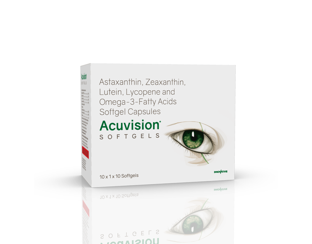 Acuvision Softgel Suppliers in India - Innovative Pharma