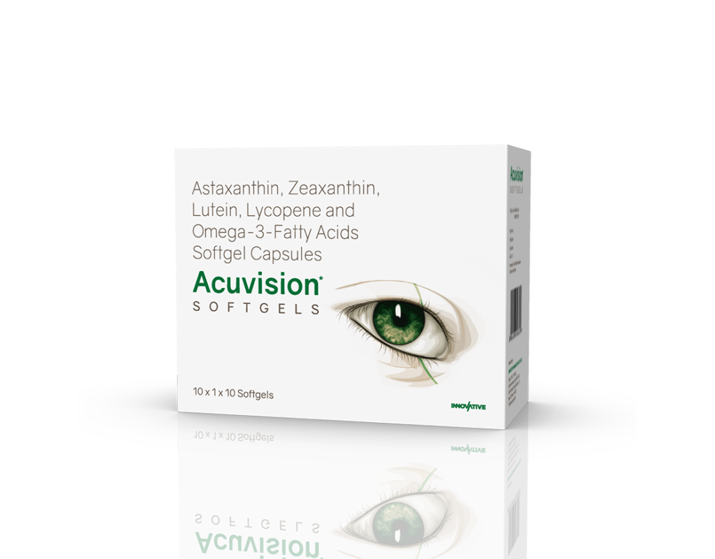 Acuvision Softgel Suppliers in India - Innovative Pharma